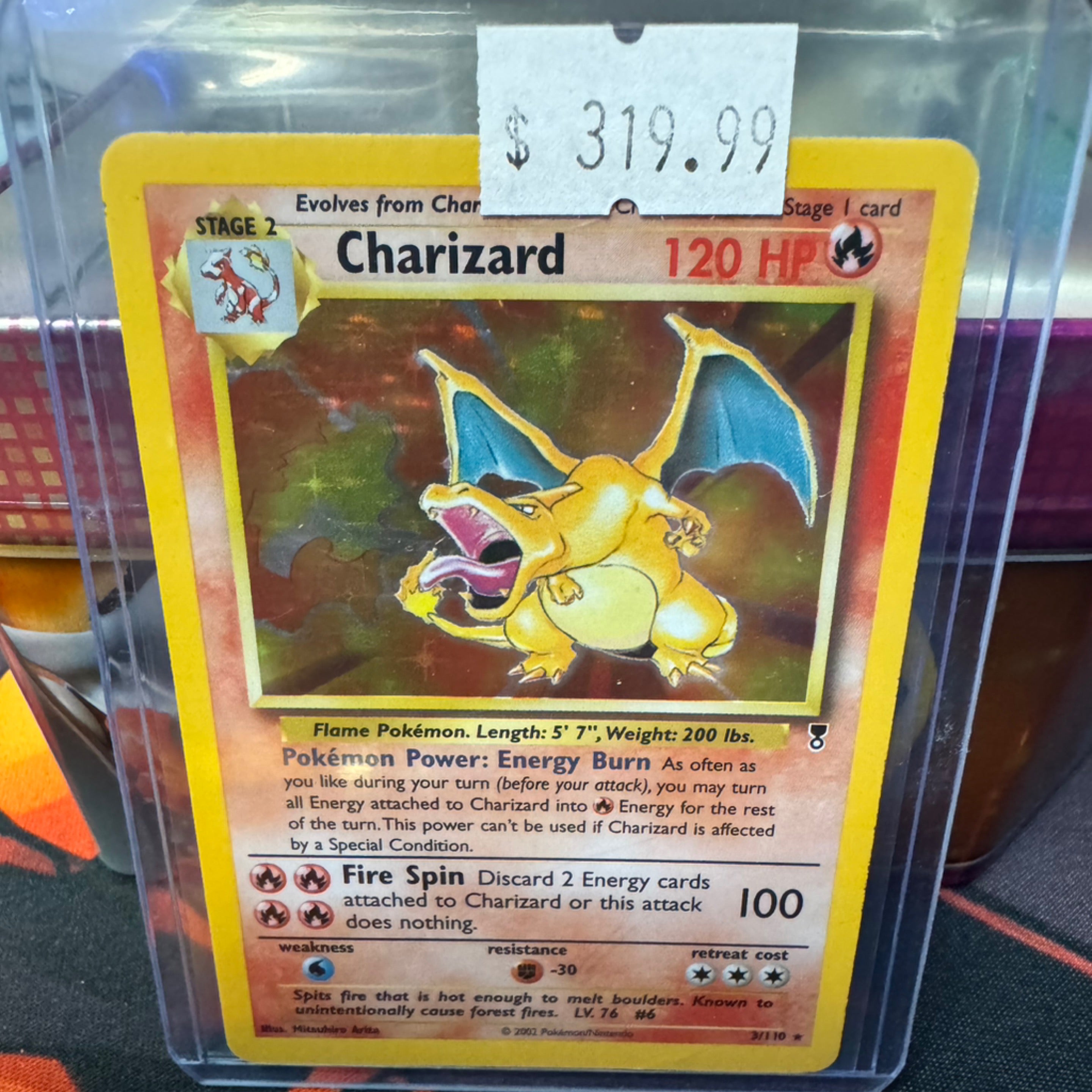 Charizard 3/110 Legendary Collection Holo | Frankspokestore / Geek Nation